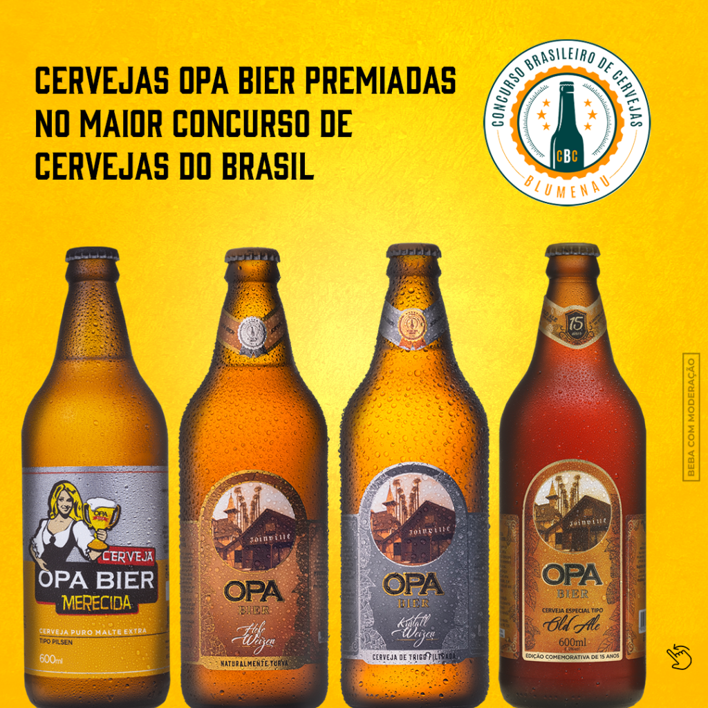 OPA BIER conquista quatro medalhas em um dos maiores concursos de cerveja do mundo | OPA BIER